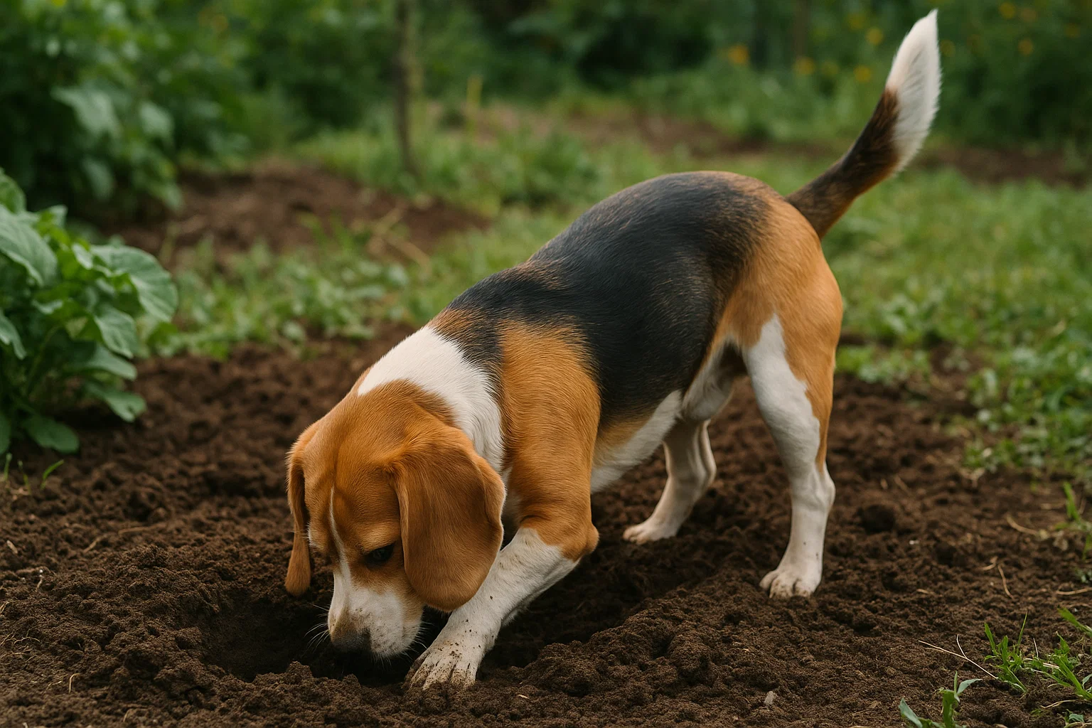 How to Stop Your Dog from Digging Up the Yard - DogVills