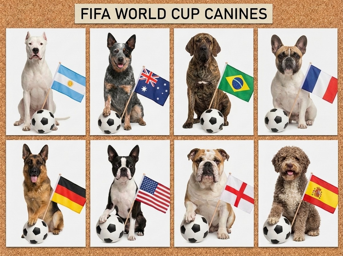 The Ultimate World Cup Dog Team: Famous Breeds From Soccer’s Biggest ...